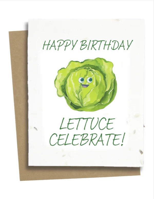 Lettuce Celebrate card – FATE